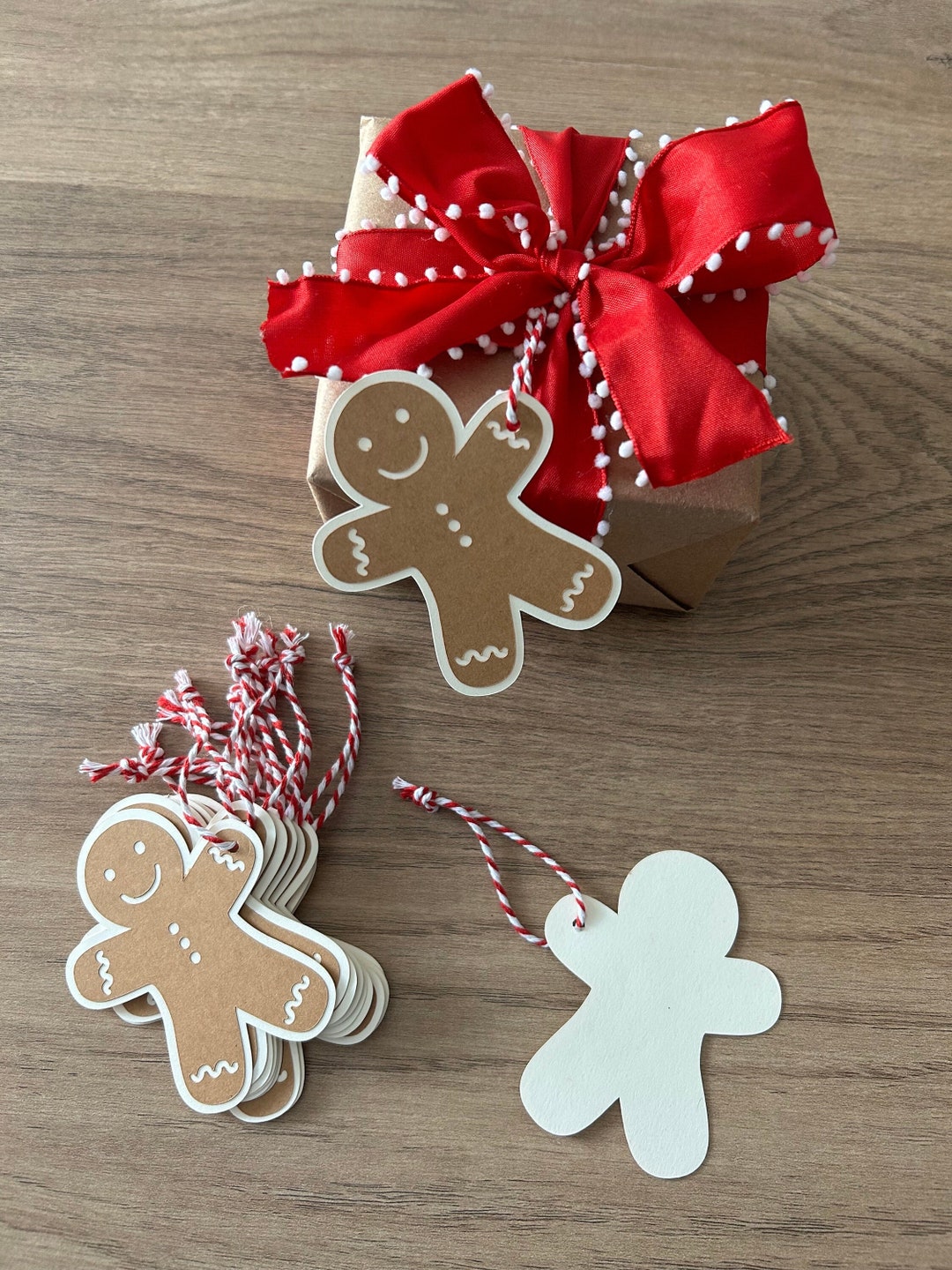Gift Tags: Gingerbread Men - Etsy