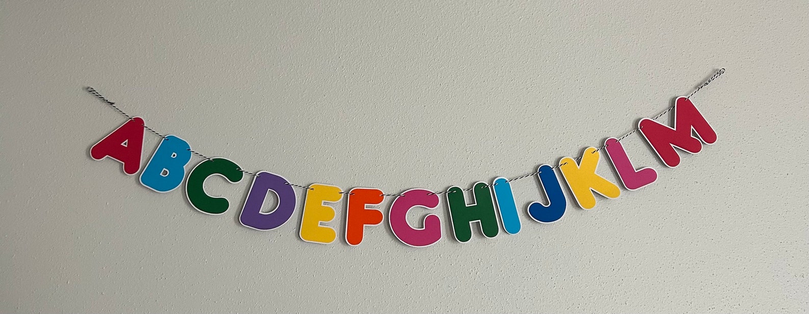 Garland: Alphabet - Etsy