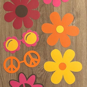 Large Cutouts: Flower Power - Etsy