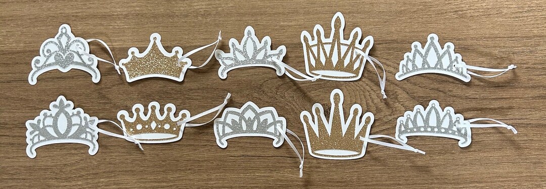 Gift Tags: Crowns & Tiaras - Etsy UK