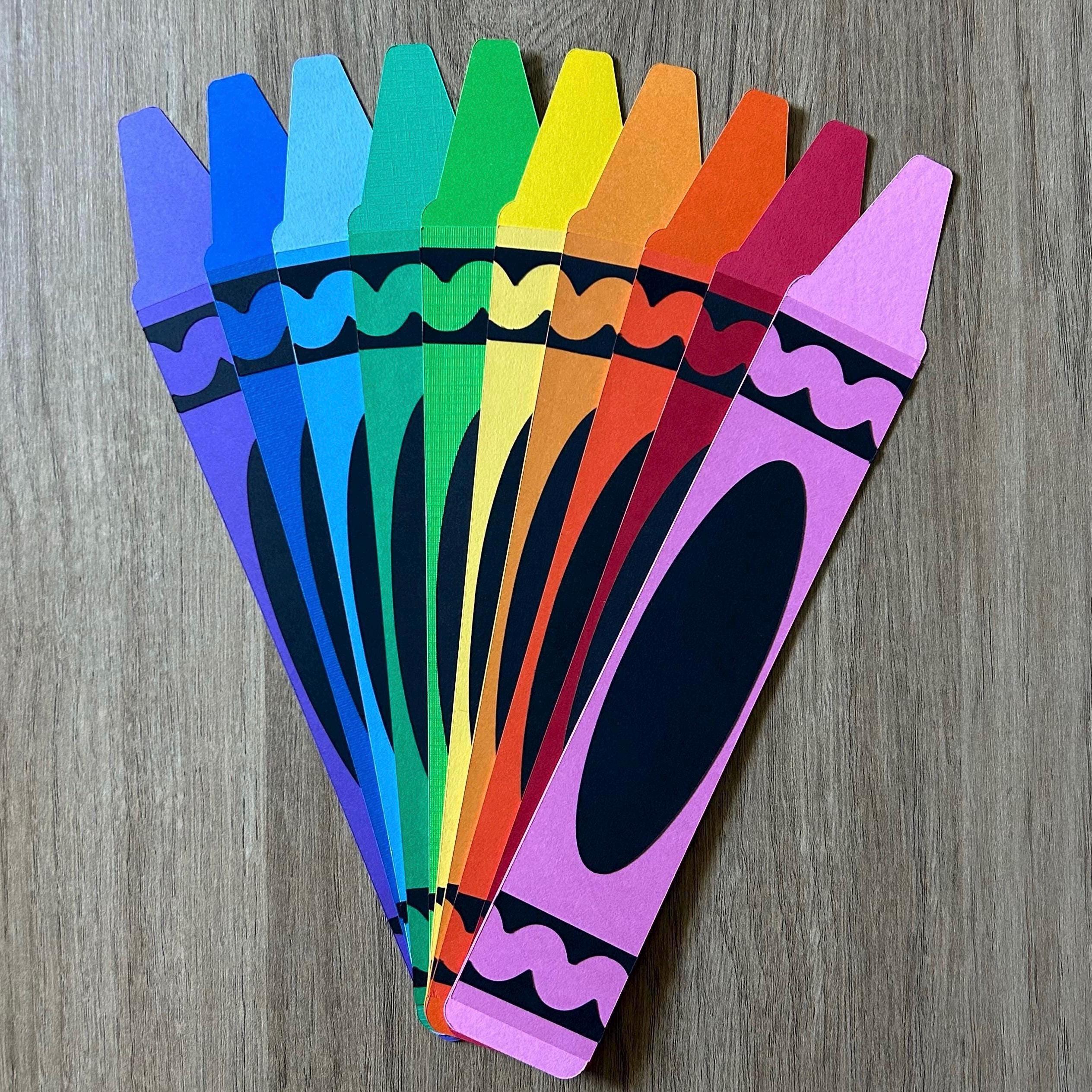 Large Cutouts: Crayons - Etsy