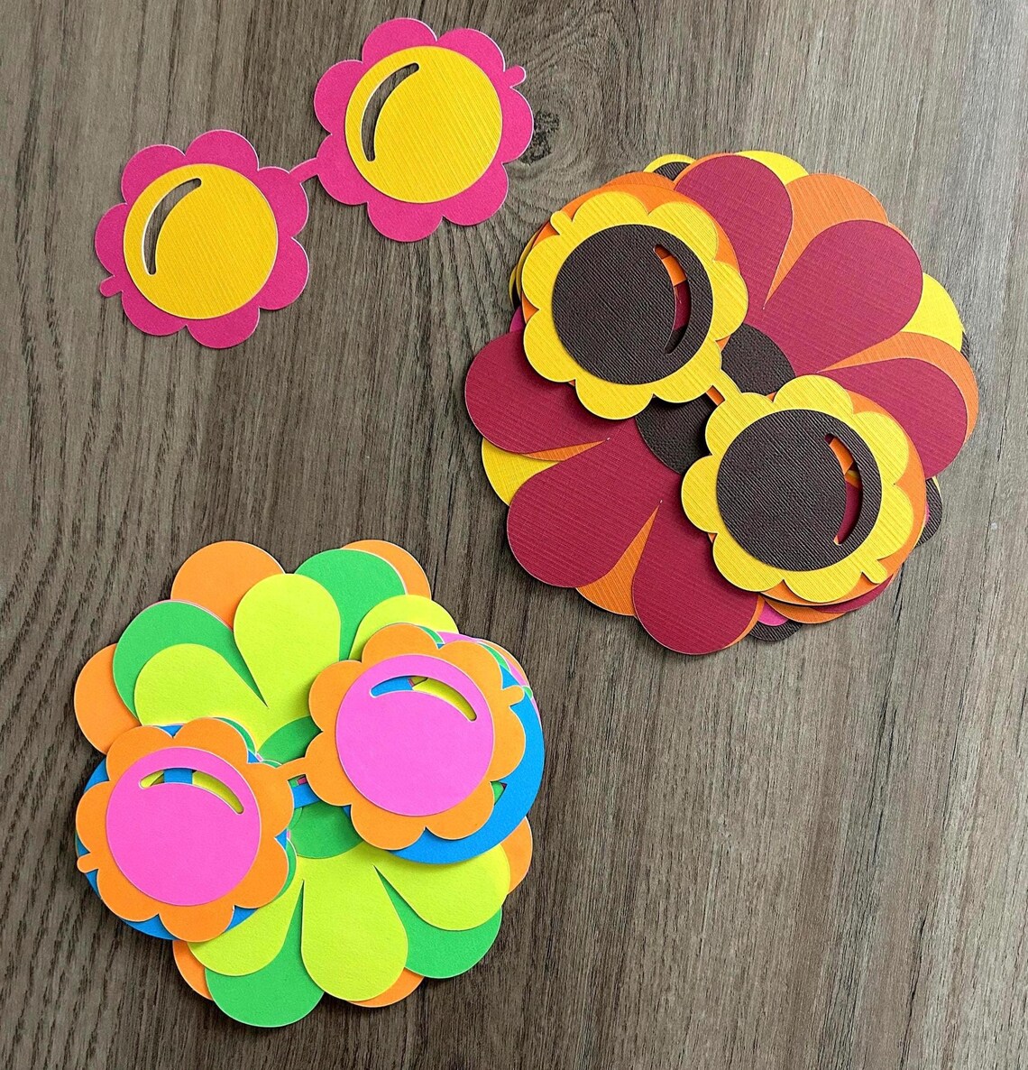 Large Cutouts: Flower Power - Etsy