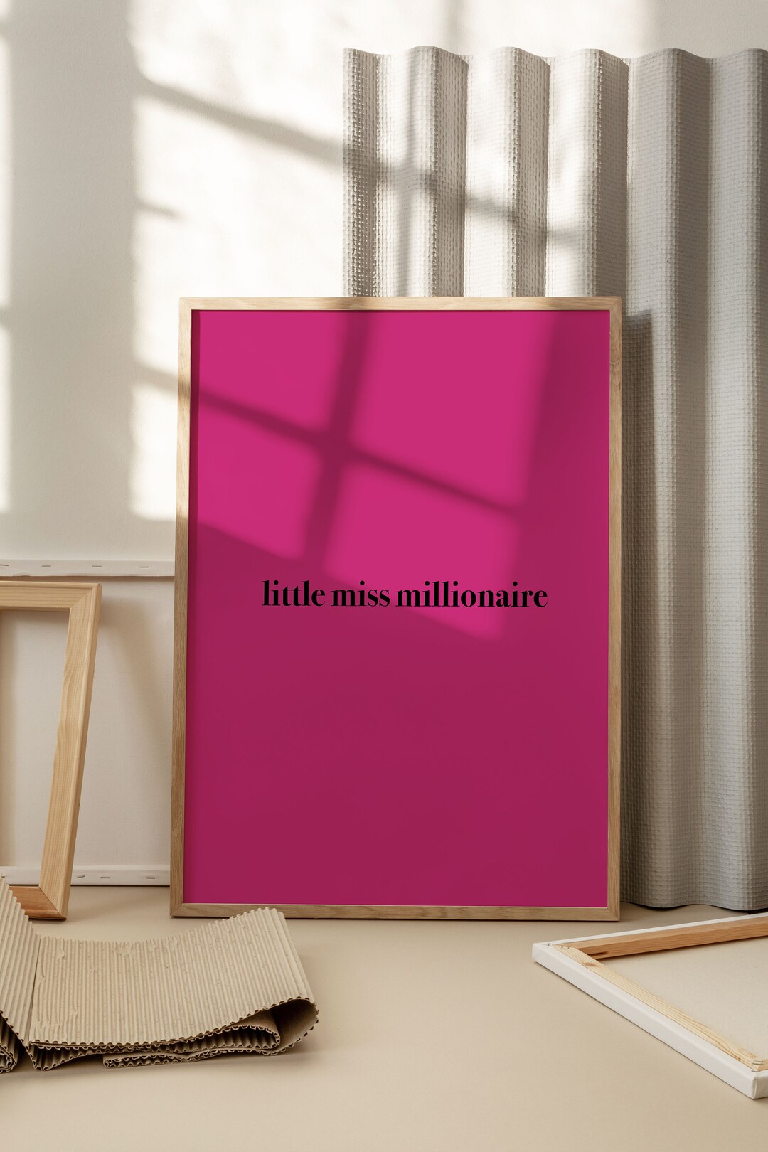 Miss Milli-motivational Wall Art Canvas Prints, Office Decor Hustle ...