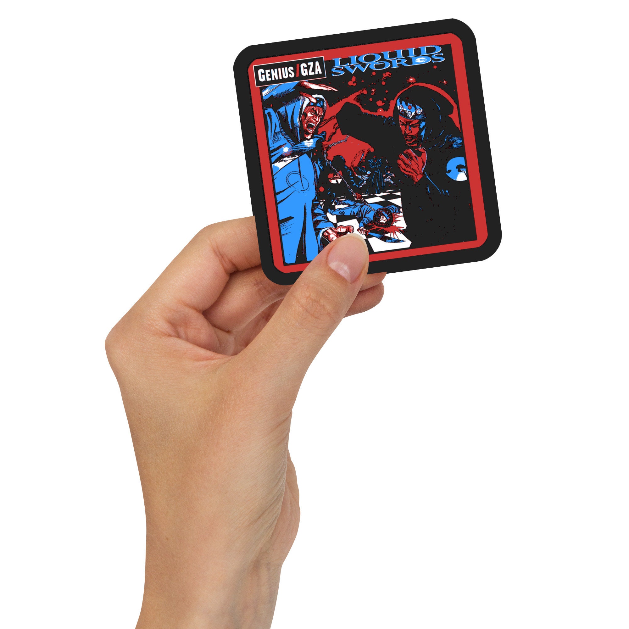 Liquid Smoke GZA Embroidered Patches - Etsy