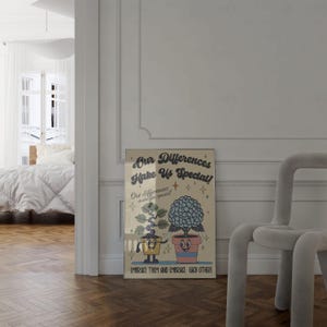 Embrace Diversity Classroom Poster | Motivational Digital Print for ...