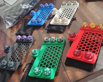 1x Gold Command Zone Metal Die 2, 4, 6, 8, 10 & 12 for Commander Tax ...
