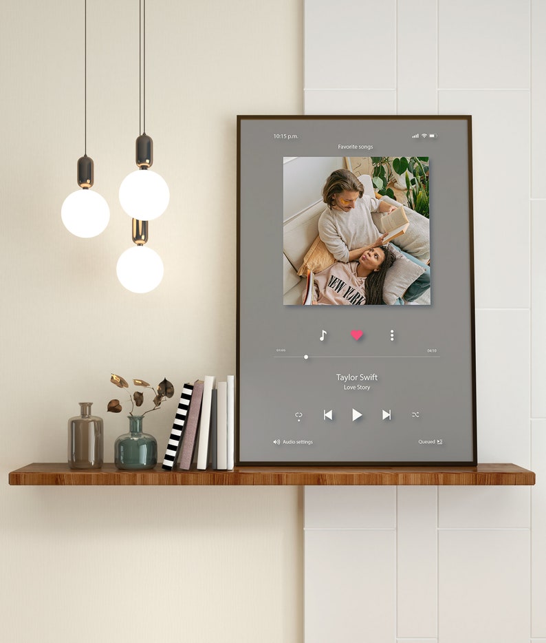 Custom Printable Poster, Personalized Music Print, Spotify Print, Gift ...