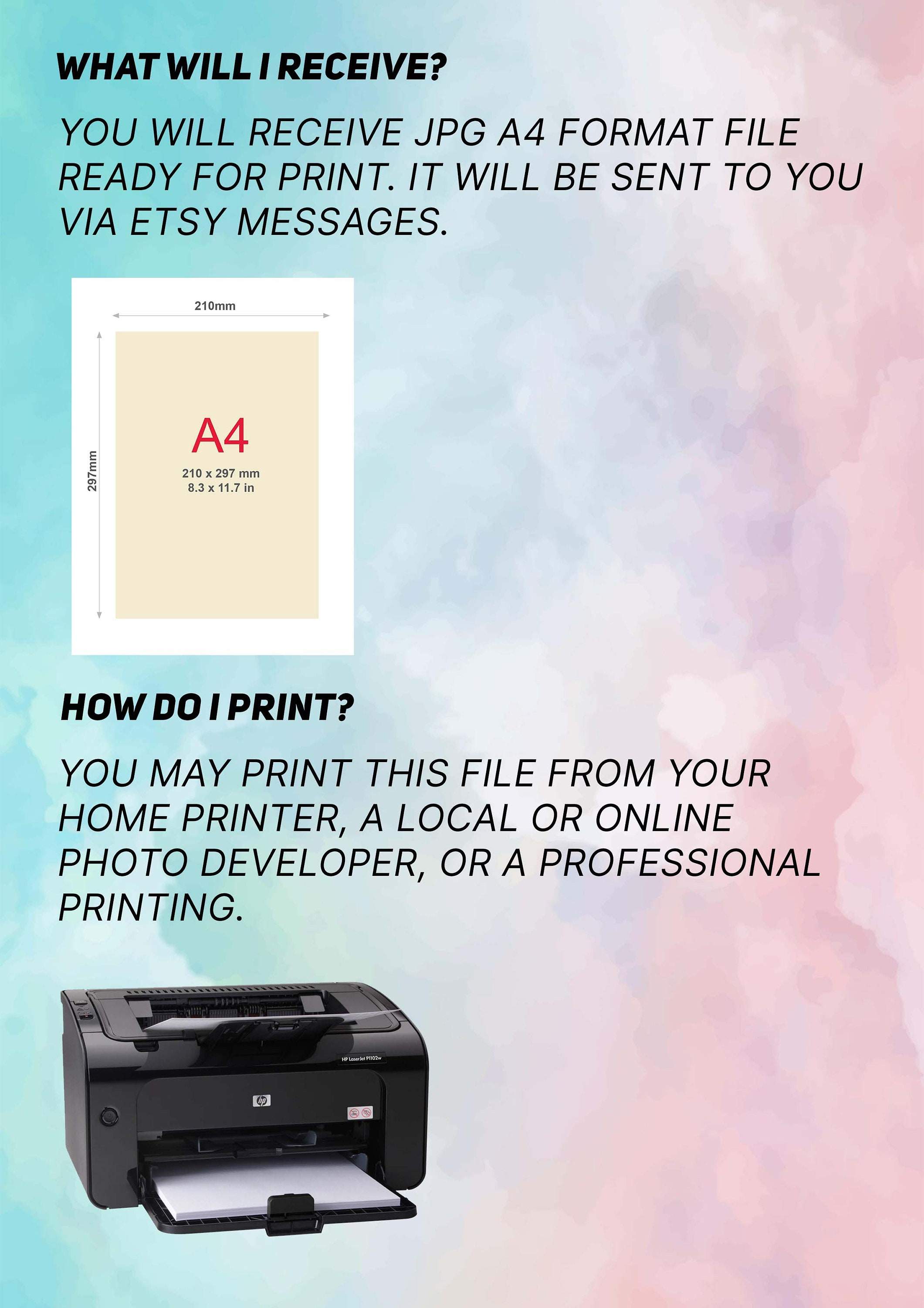 Custom Name Meaning Printable Poster| Personalized Name Definition ...