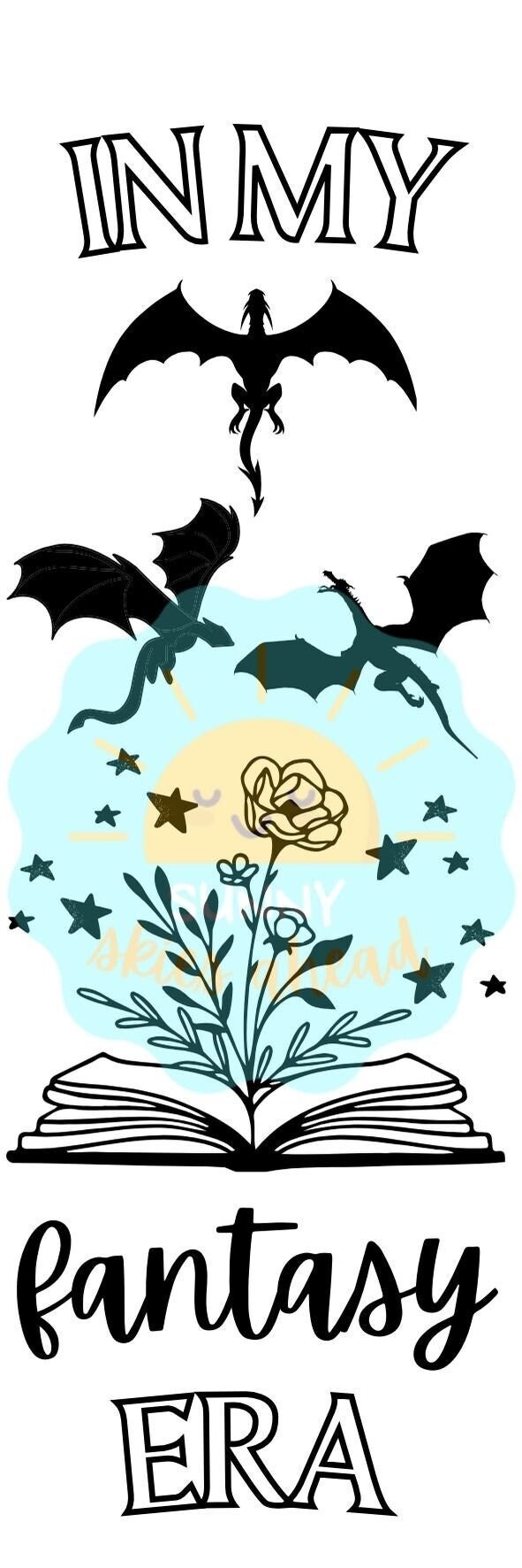 In My Fantasy Era Bookmark PNG SVG PDF - Etsy