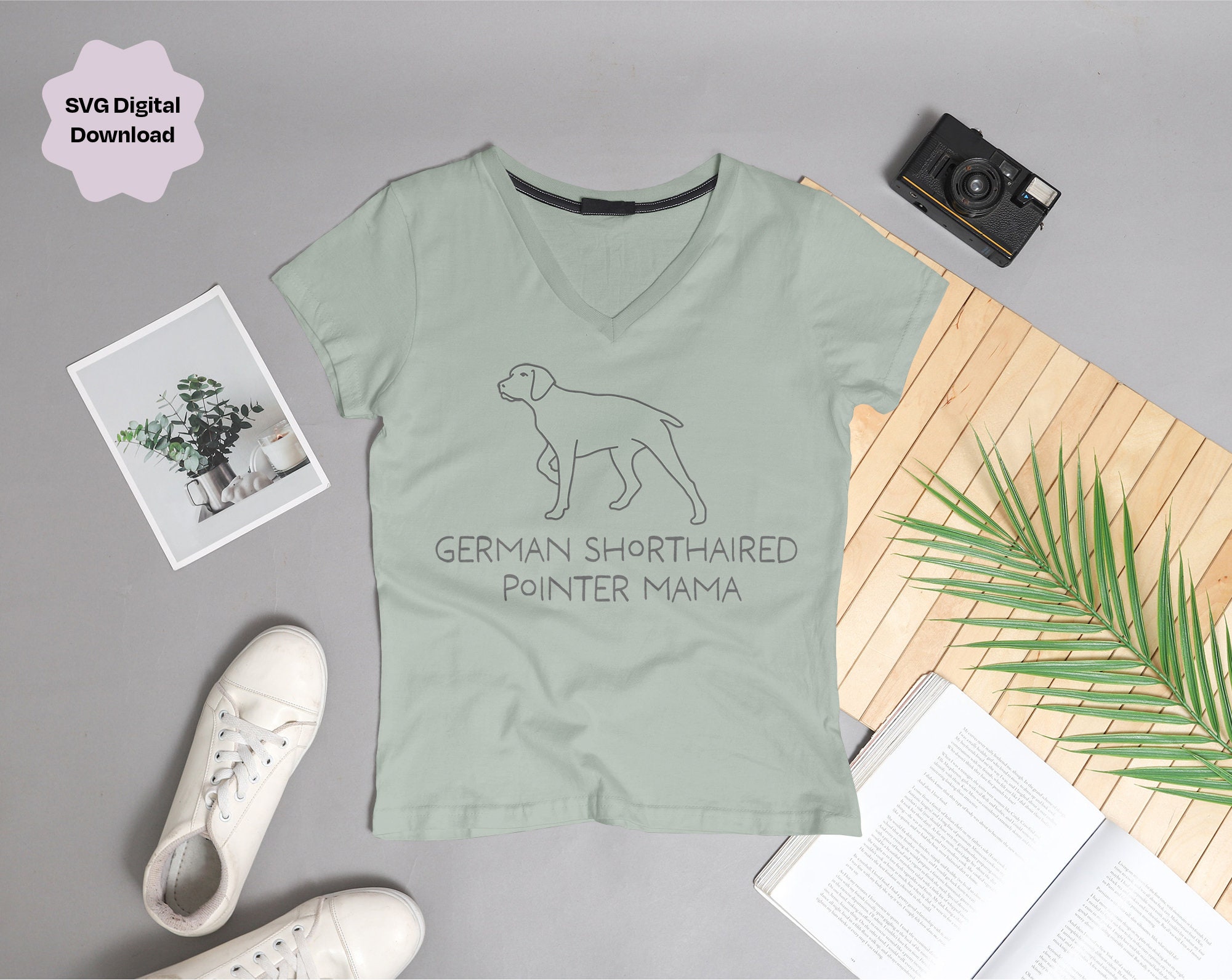 GSP Dog Mom Svg Pack, German Shorthaired Pointer Svg, GSP Dog Mom Shirt ...