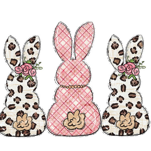 Abstract Bunny - Etsy