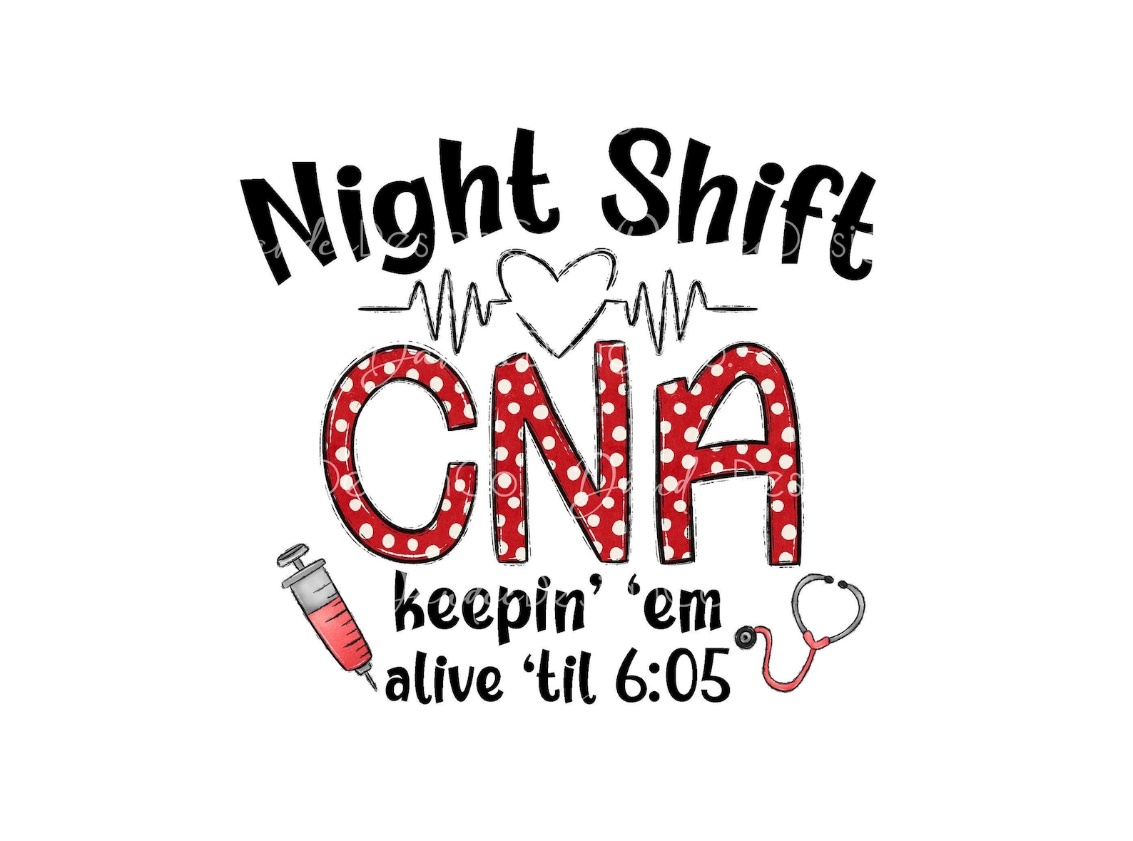 Night Shift CNA PNG, Night Shift Nurse Assistant Sublimation Design ...
