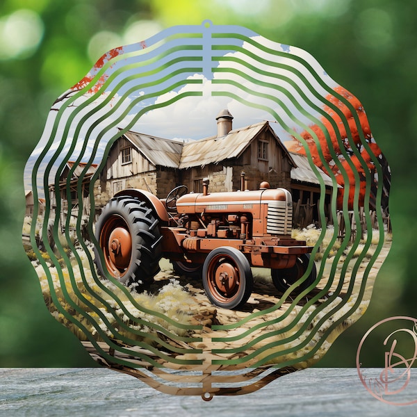 Tractor Wind Spinners - Etsy