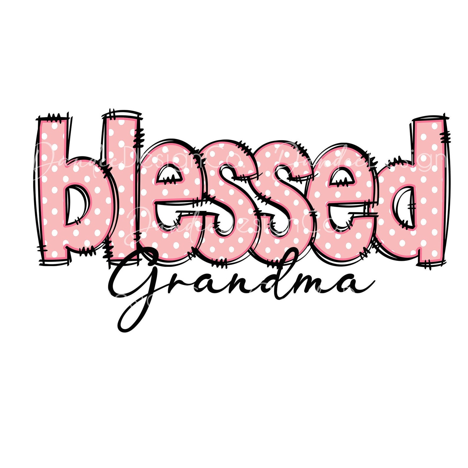 Blessed Grandma Sublimation Design Blessed Grandma PNG - Etsy