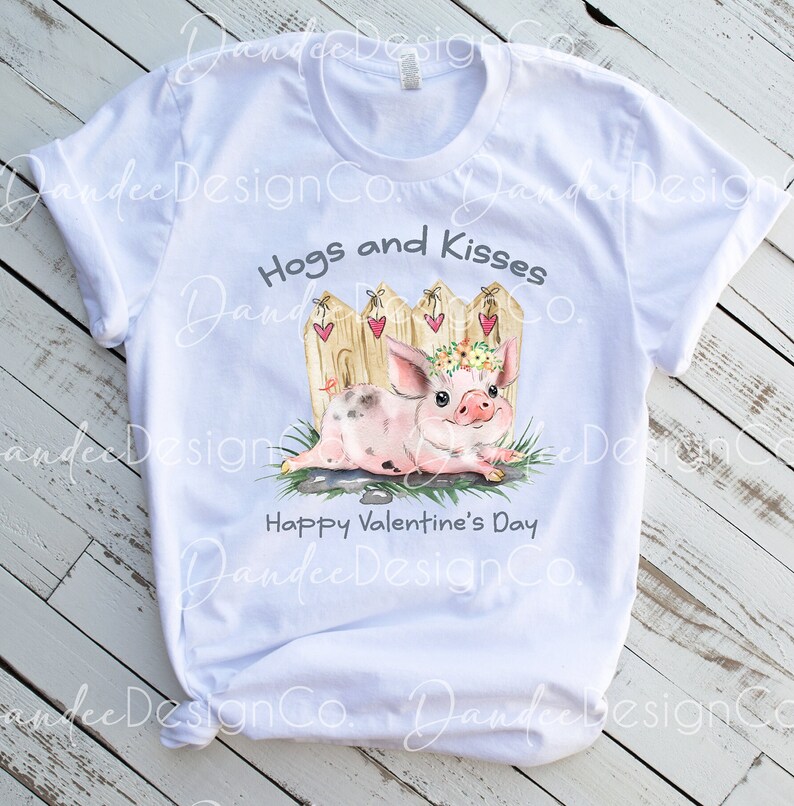 Hogs and Kisses PNG Hogs and Kisses Sublimation Design - Etsy