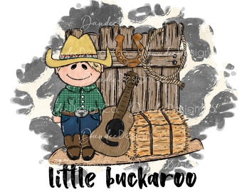 Little Buckaroo Png - Etsy