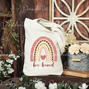 Be Kind Boho Rainbow PNG, Be Kind Boho Rainbow Sublimation Design, Be ...