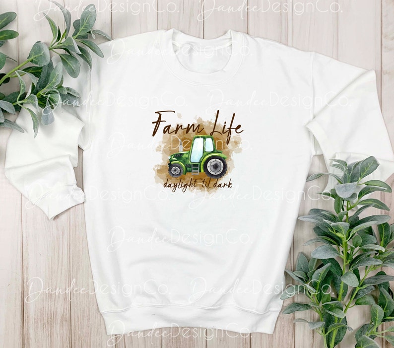 Farm Life PNG Farm Life Sublimation Design Tractor PNG Farm - Etsy