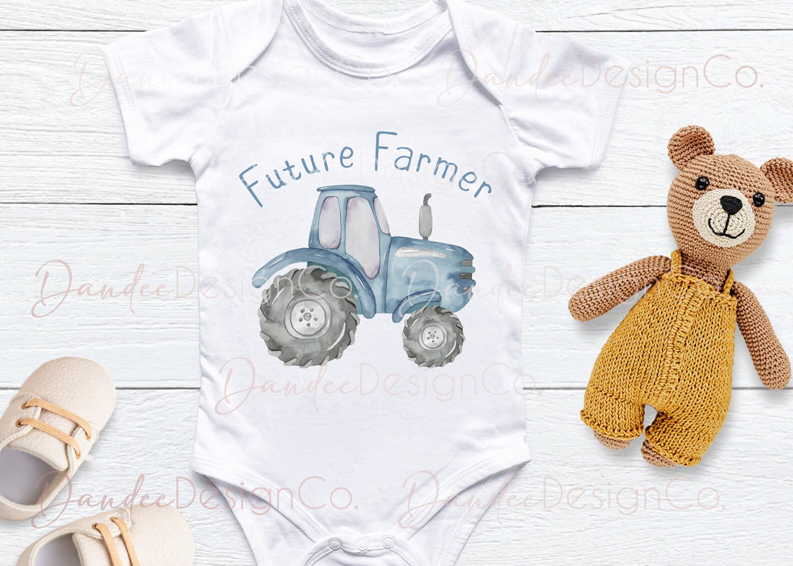 Future Farmer Tractor Blue PNG / Tractor Sublimation Design / - Etsy