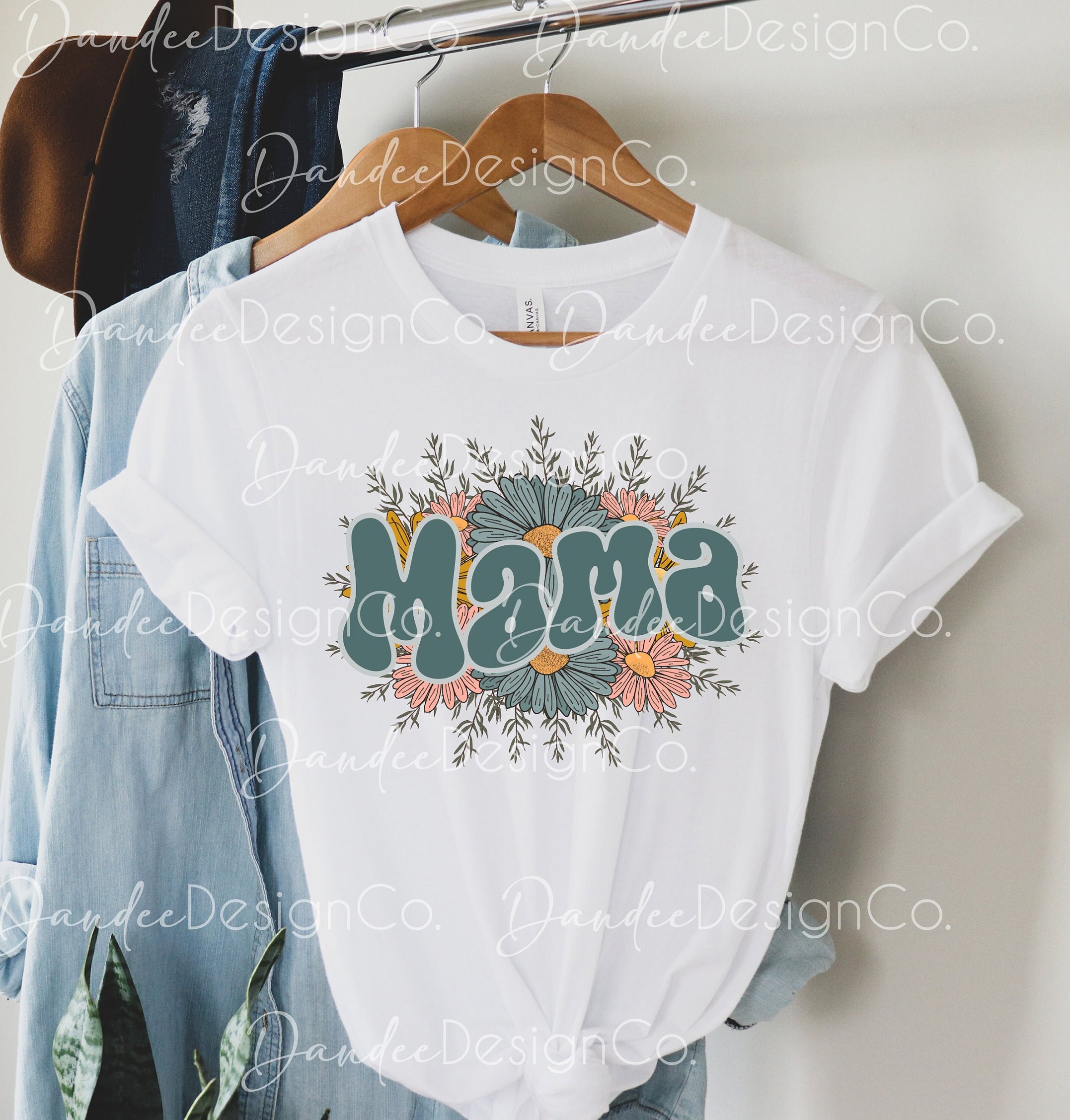 Mama PNG Sublimation Design Hippie Mama PNG Wildflowers - Etsy