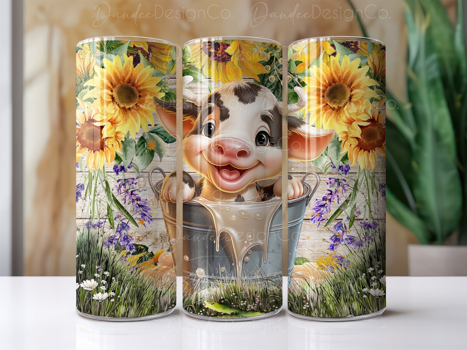 Baby Cow in Bucket 20oz Tumbler Design Skinny Straight - Etsy