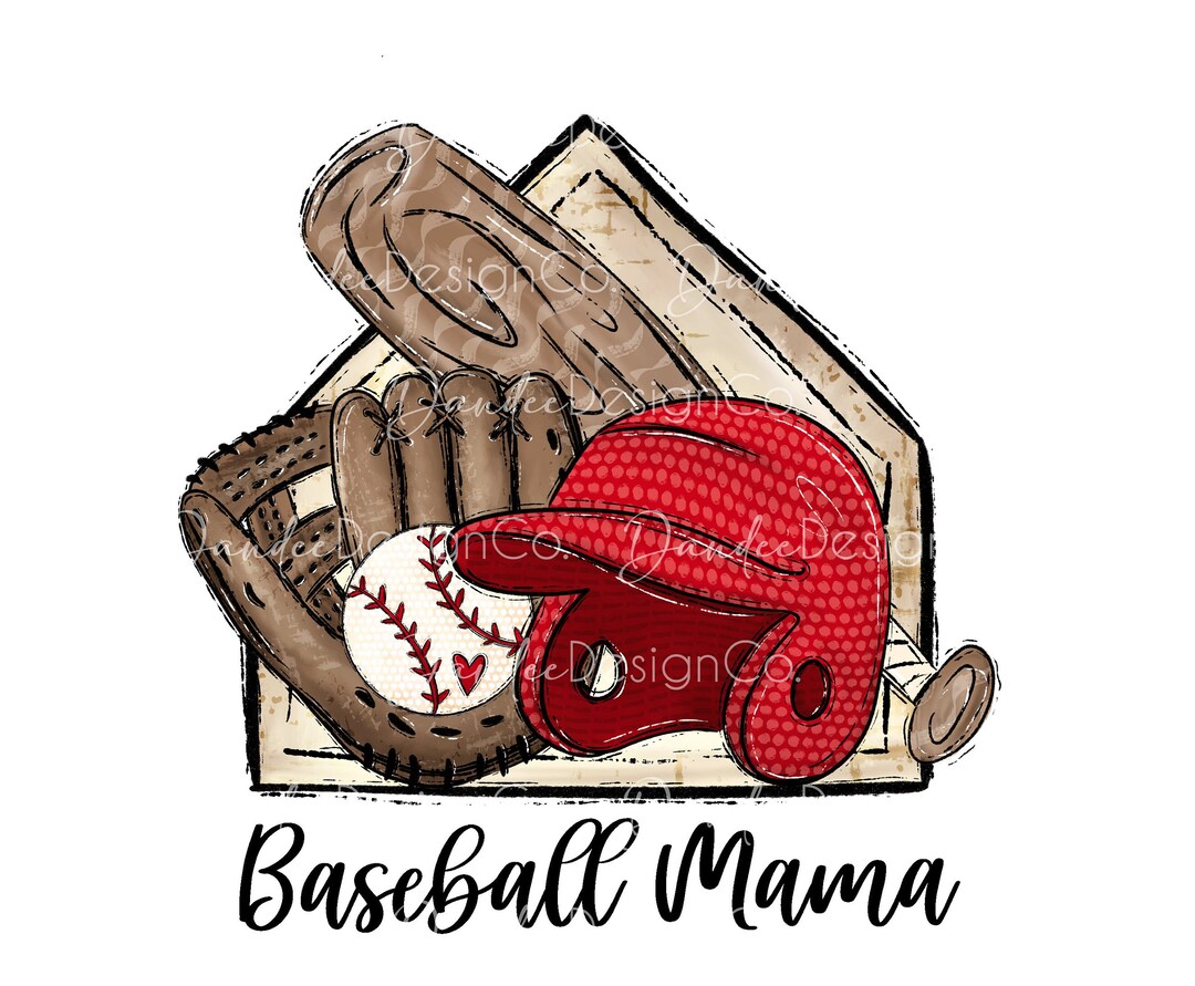 Baseball Mama PNG, Baseball Mama Sublimation Design, Baseball Mom PNG ...