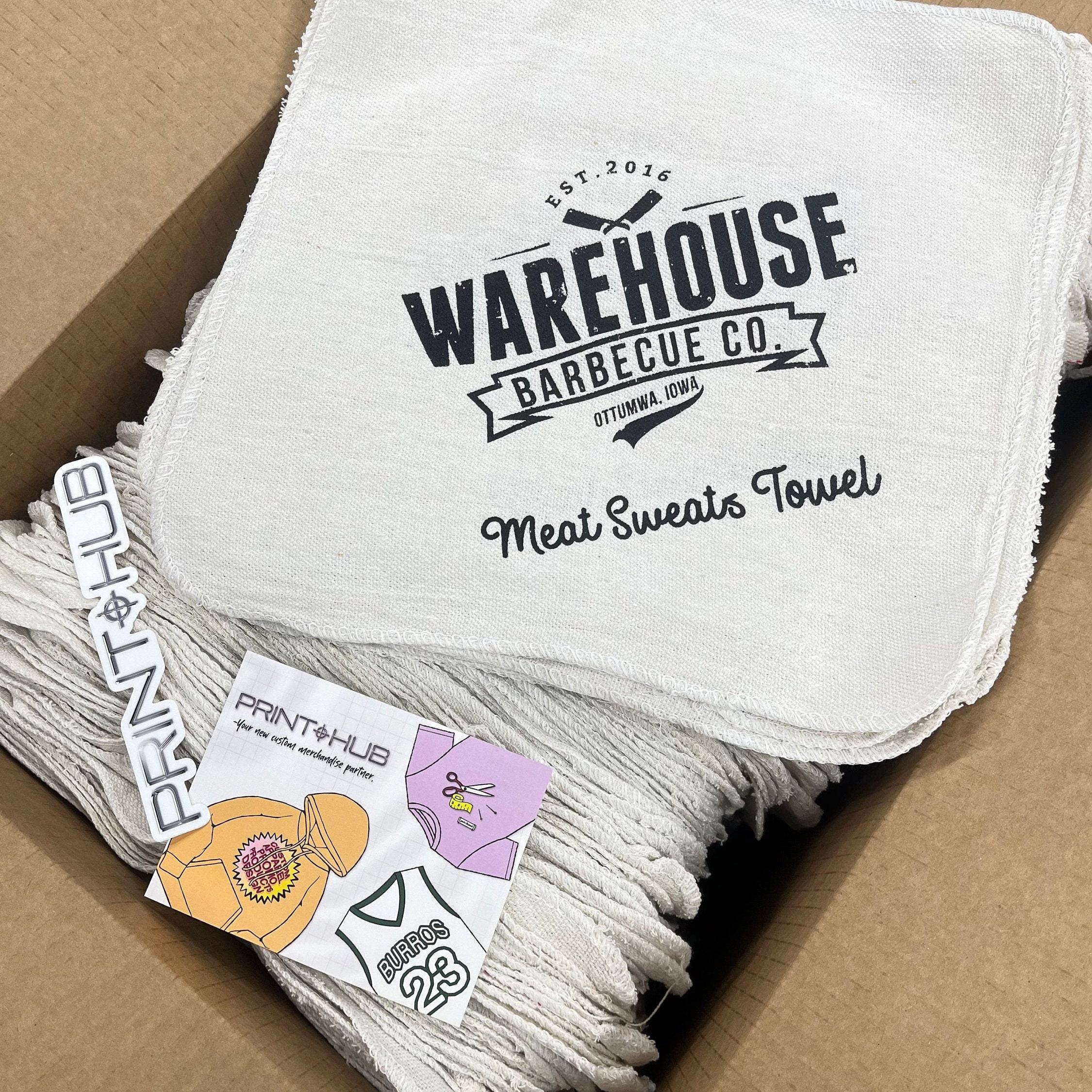 Custom Printed Personalized Shop Rags - Etsy