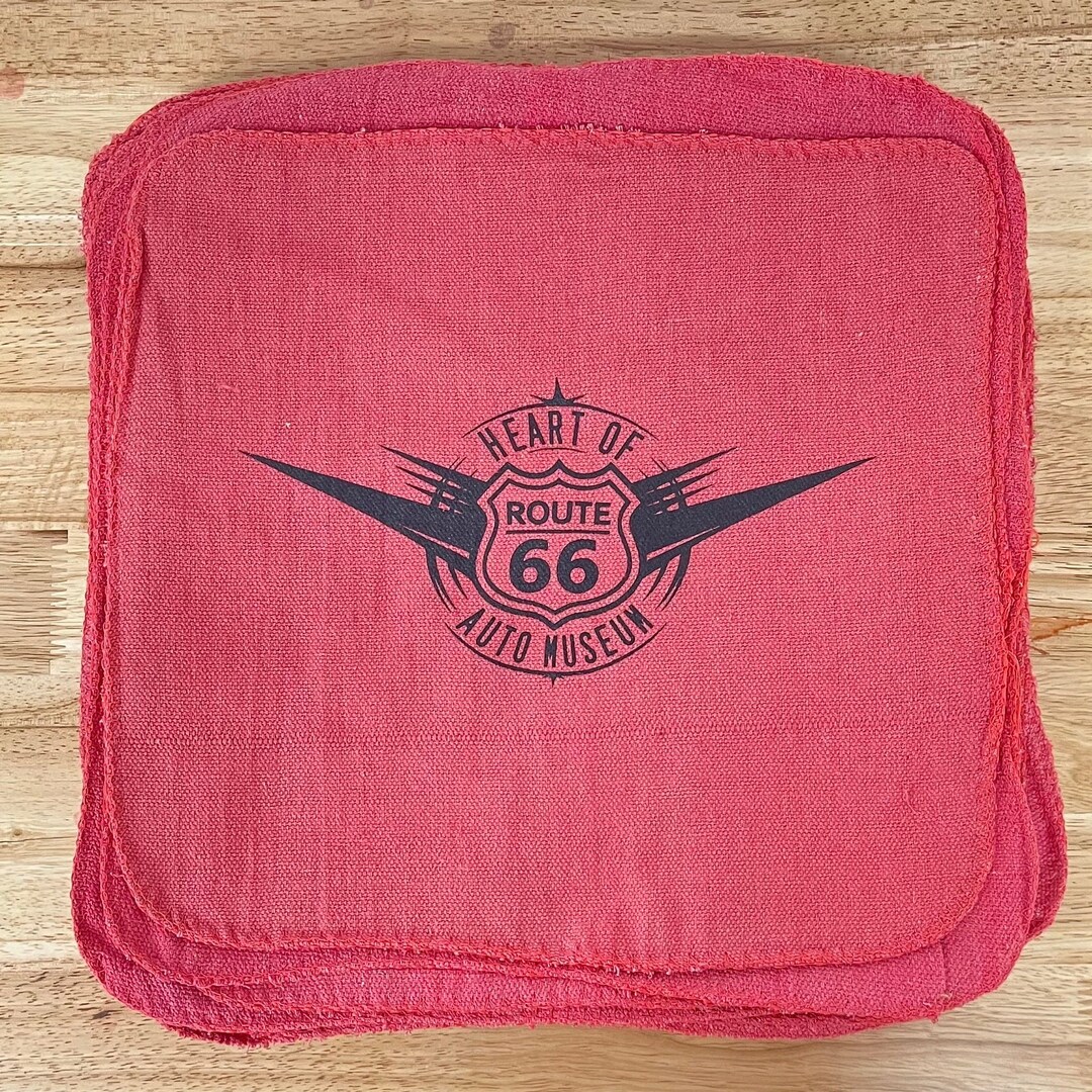 Custom Printed Personalized Shop Rags - Etsy