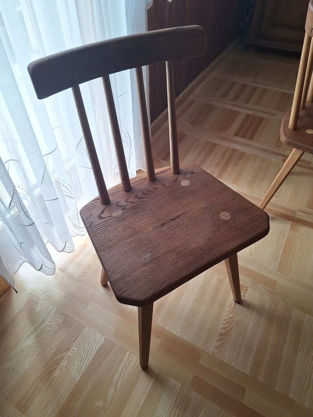 Oak Chair From 100 Years Old Wood - Etsy