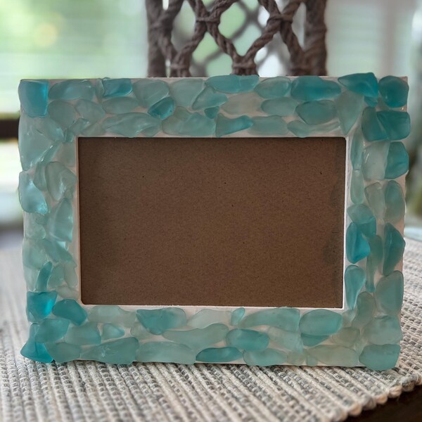Sea Glass Frame - Etsy
