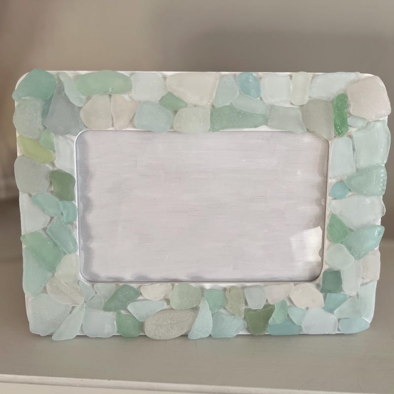 Sea Glass Frame - Etsy