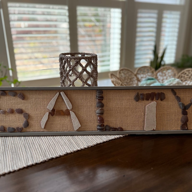 Sea Glass Sign - Etsy