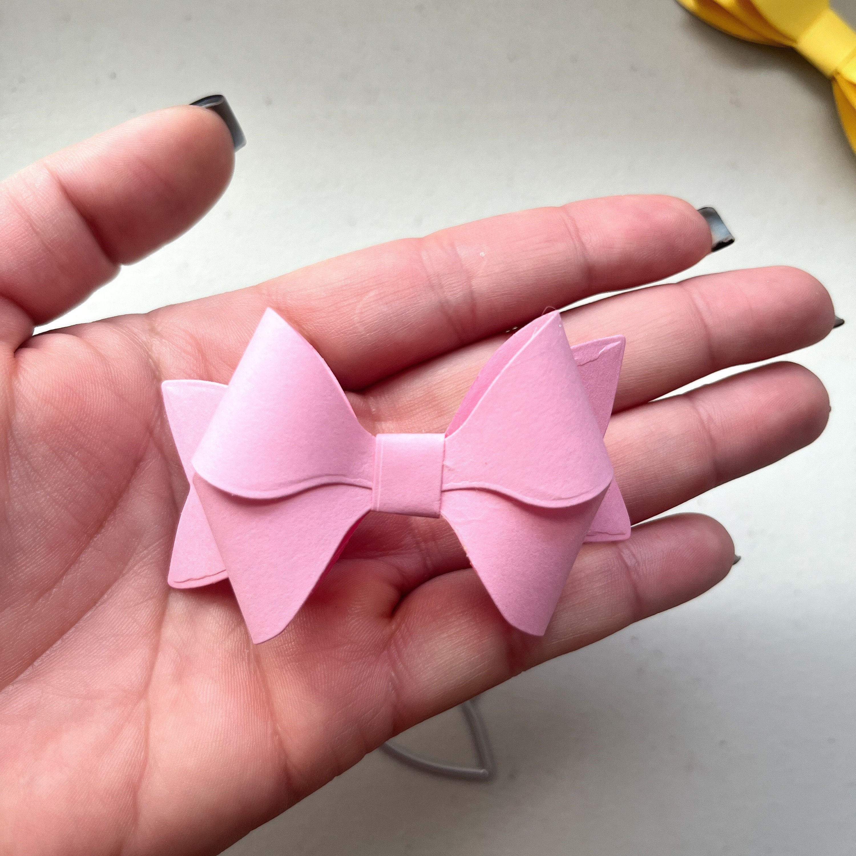 Medium Bows Metal Cutting Dies, Card Making Embossing, 3 Piece Set of ...
