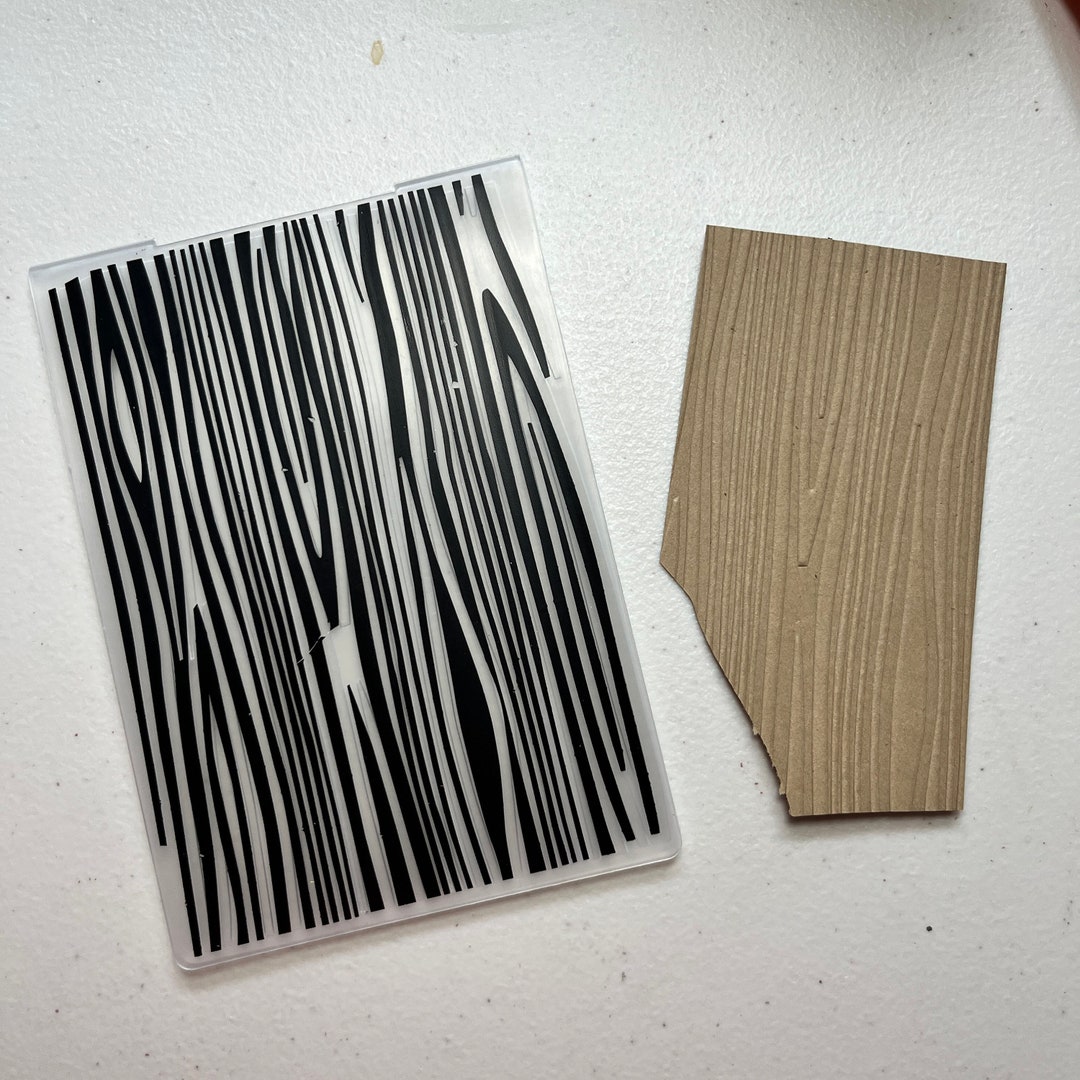 Wood Embossing Folder Background Embossing Folders Paper - Etsy