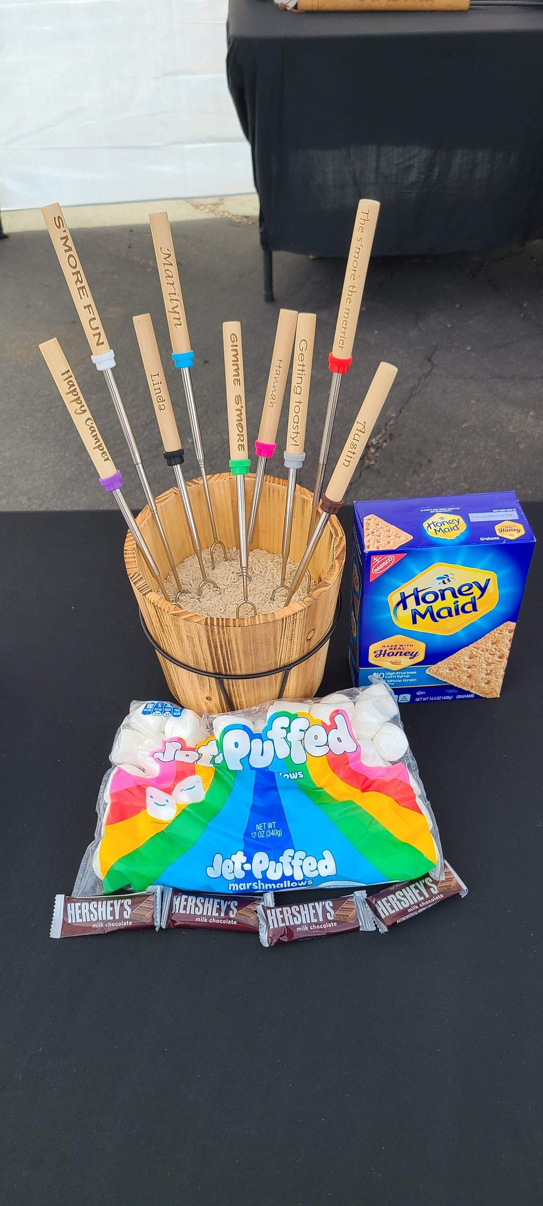 Campfire Roasting Sticks - Etsy