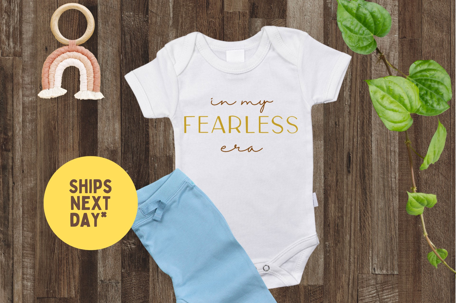 In My Fearless Era Onesie, Taylor Swift Fearless Baby Bodysuit, Baby ...