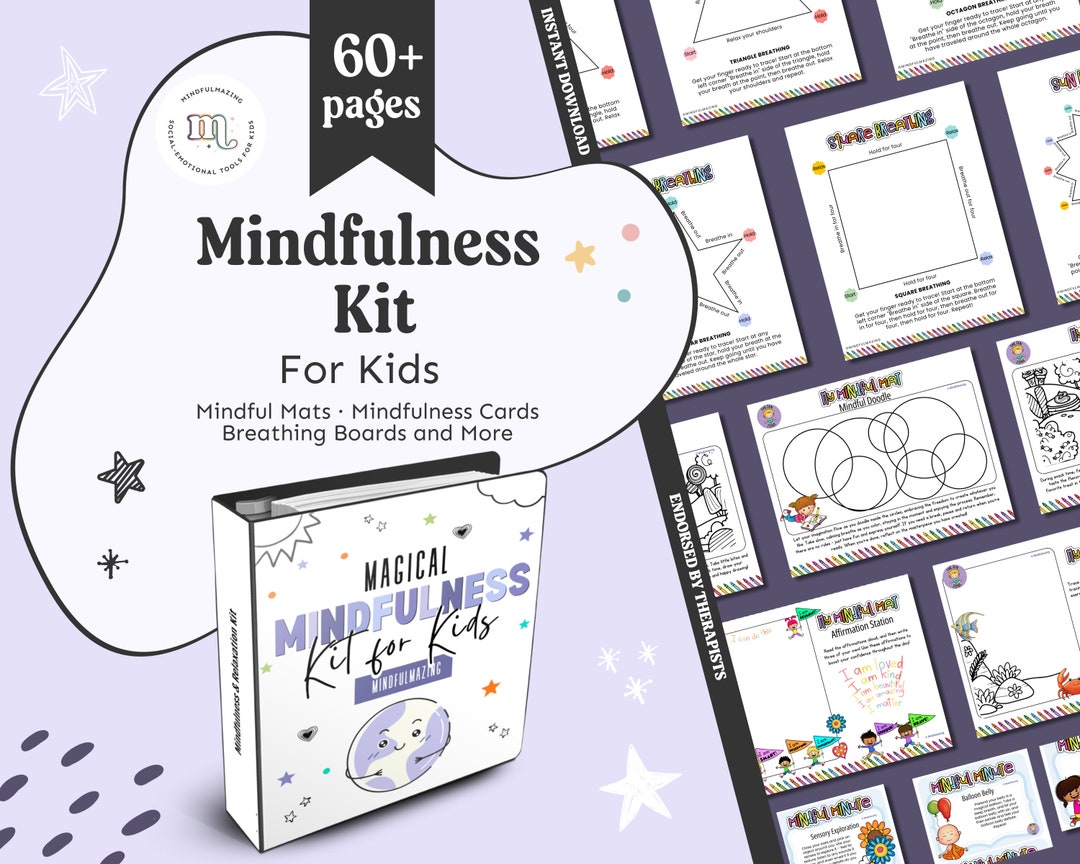 Mindfulness Mini Kit | Breathing Cards | Mindfulness Cards ...
