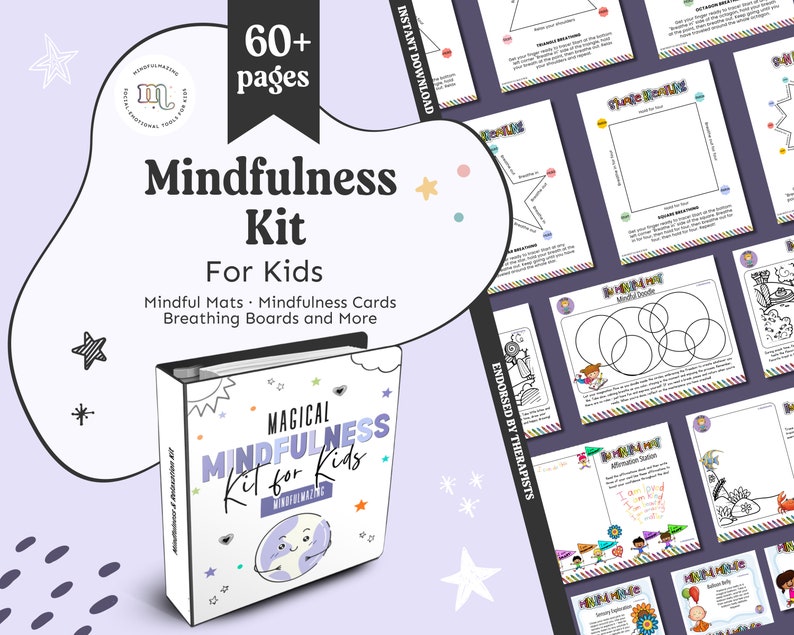 Mindfulness Mini Kit | Breathing Cards | Mindfulness Cards ...