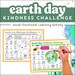 Kindness Activity Printable for Kids | Earth Day Challenge | Earth Day ...