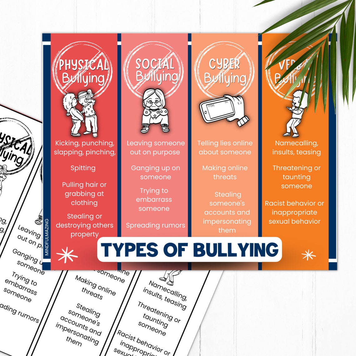 Anti-bullying Activities Bullying Worksheets Comic Positive ...