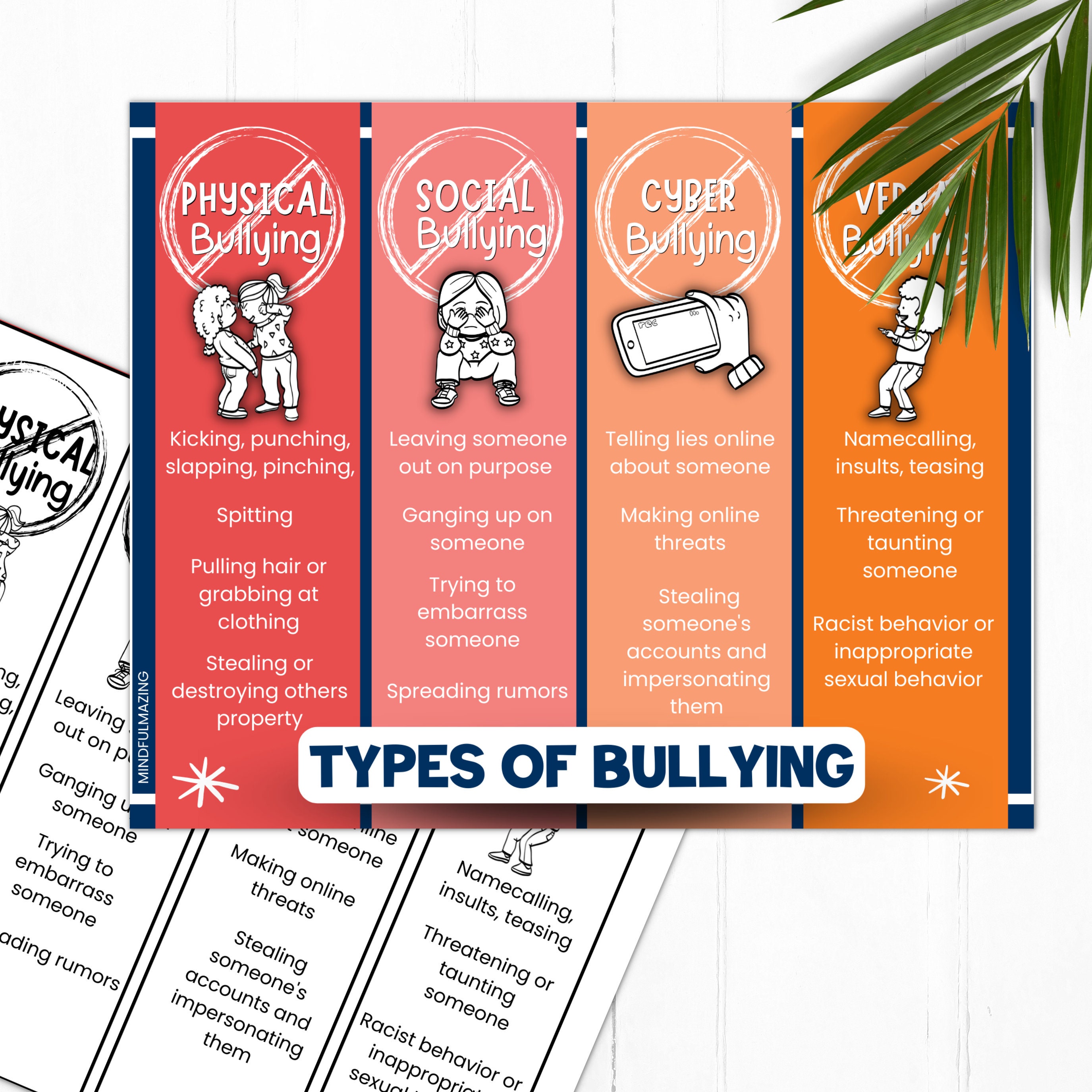 Anti-bullying Activities Bullying Worksheets Comic Positive ...