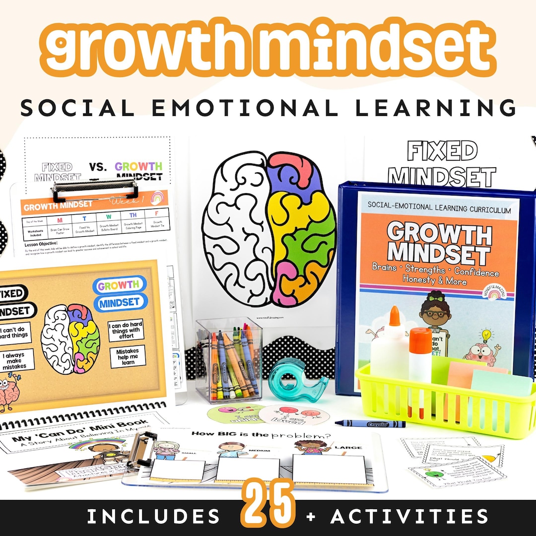 Growth Mindset Activities - Growth Mindset for Kids - Growth Mindset ...