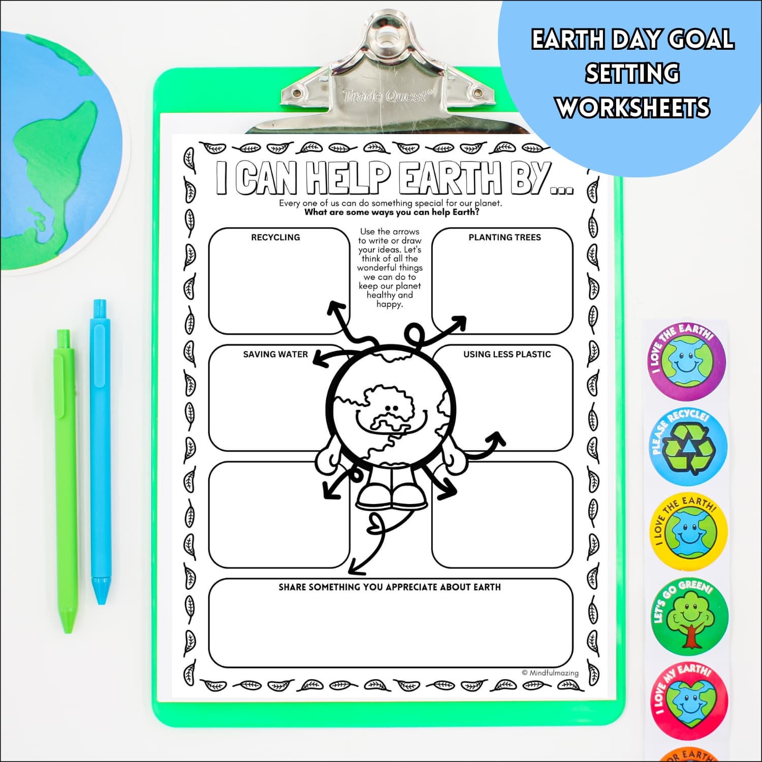 Earth Day Activities for Kids, Earth Day Crafts, Earth Day Posters ...