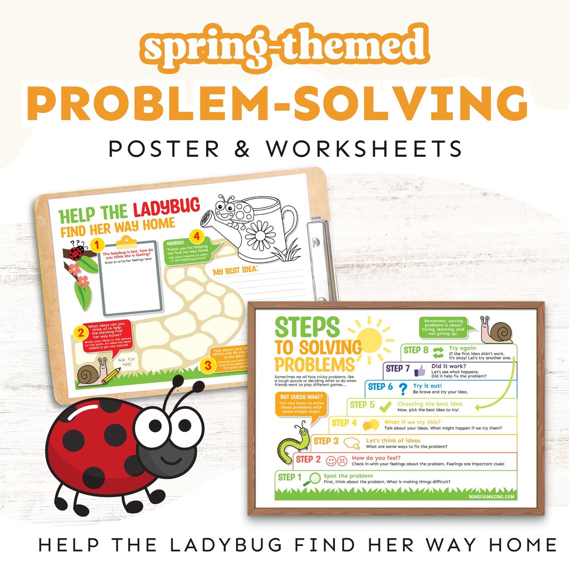 Problem-solving Poster | Life Skills for Kids | Empathy Activity ...