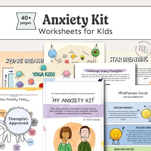 Anxiety Management Activities | Worry Activities | Anxiety Worksheet ...