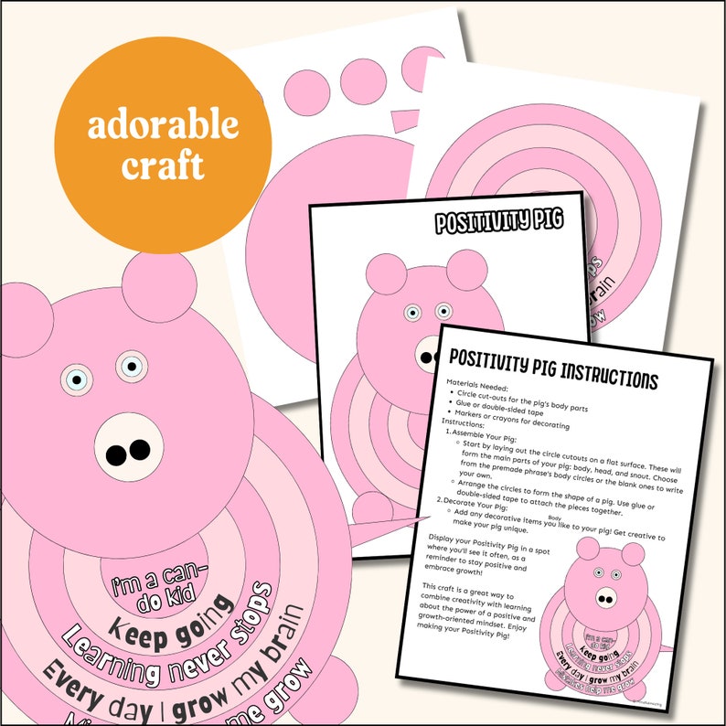 Growth Mindset Worksheets | Life Skills for Kids | Affirmation Coloring ...