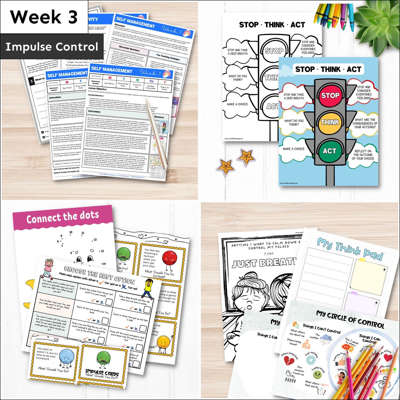 Self-management Social-emotional Curriculum K-2 (coping Strategies ...