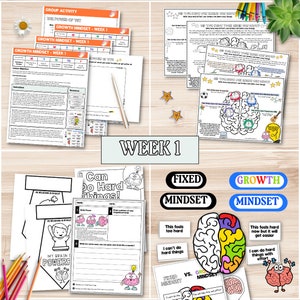 Growth Mindset Activities Growth Mindset for Kids Growth Mindset Printables - Etsy