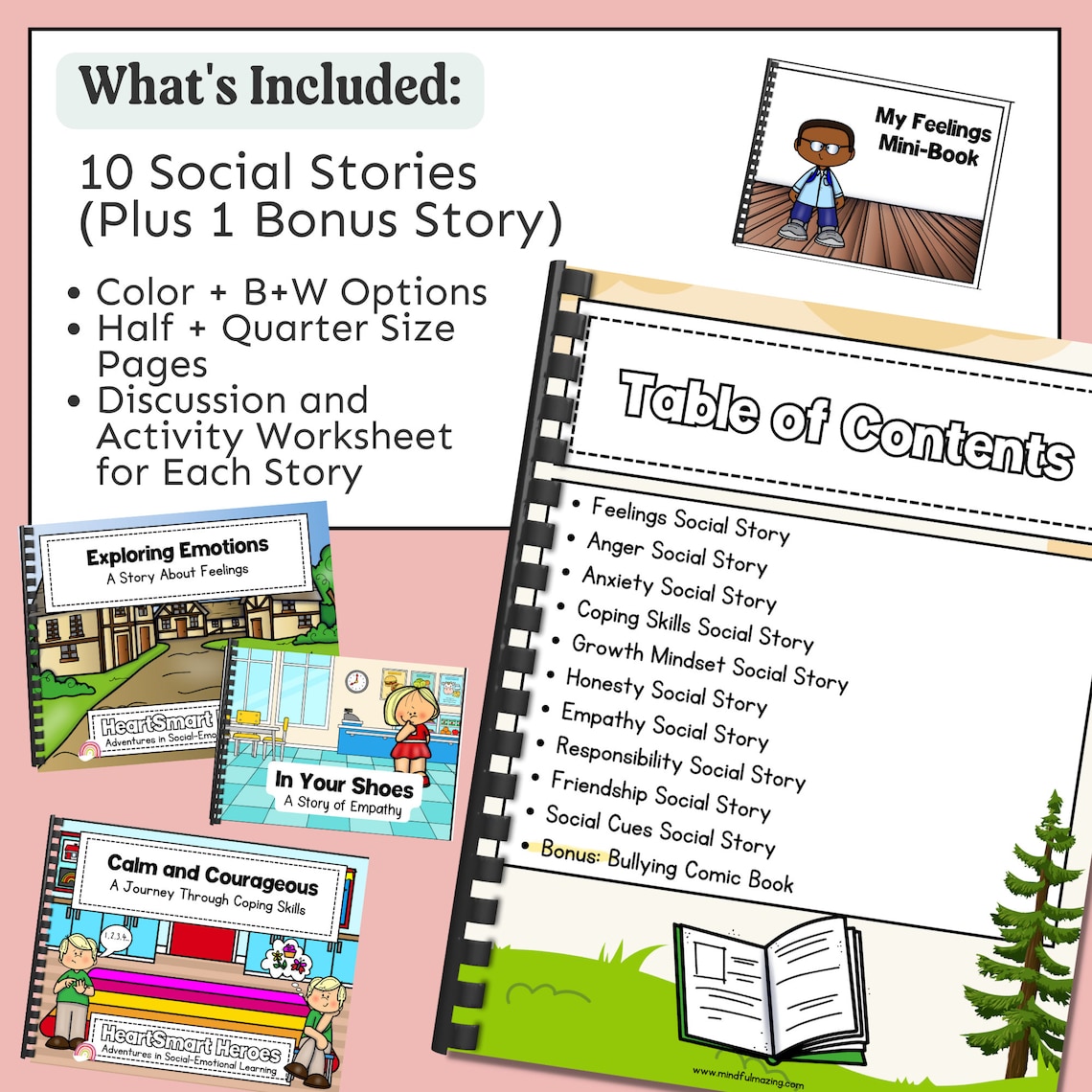 Social Stories Bundle Social Stories Hitting Making Friends Social ...