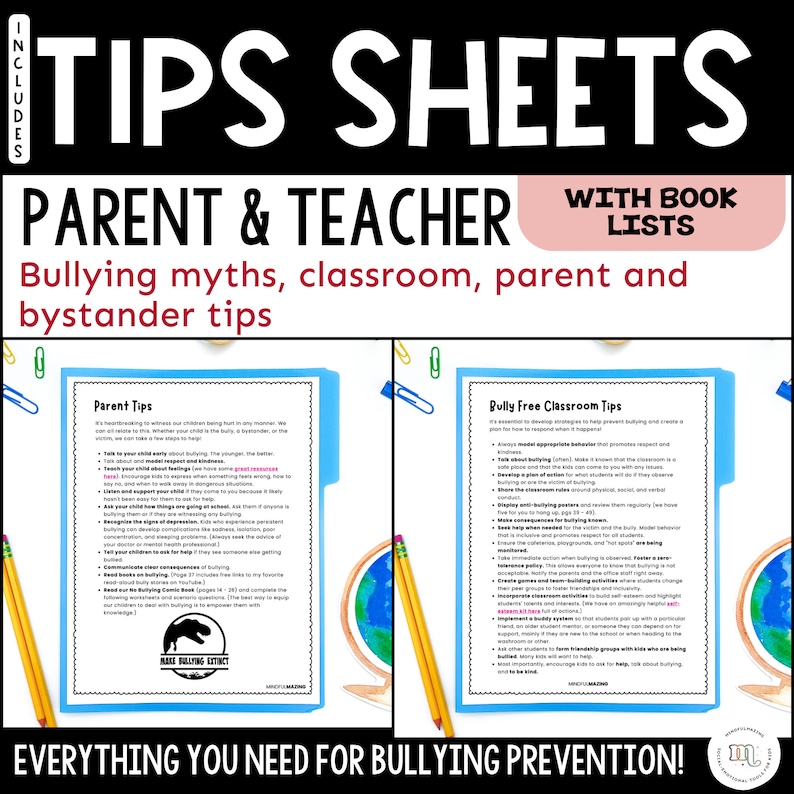 Anti-bullying Activities | Bullying Worksheets + Comic | Positive ...